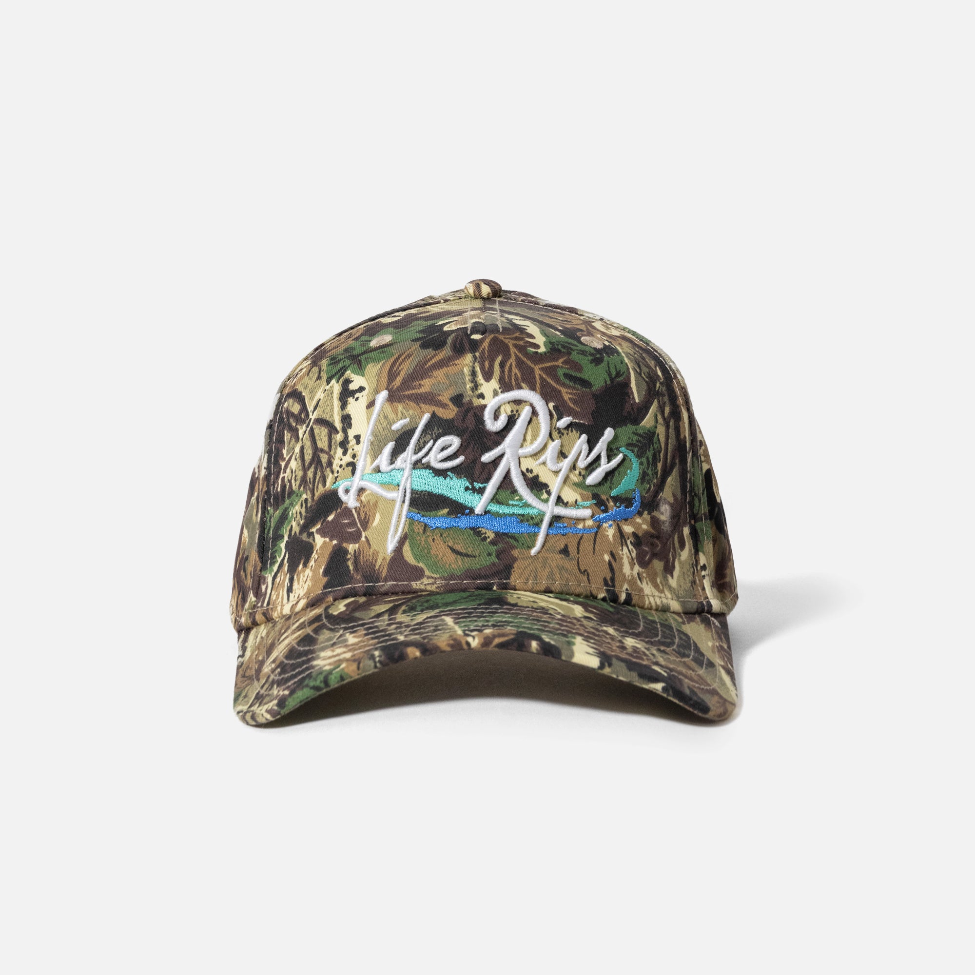 Life Rips Camo Snapback