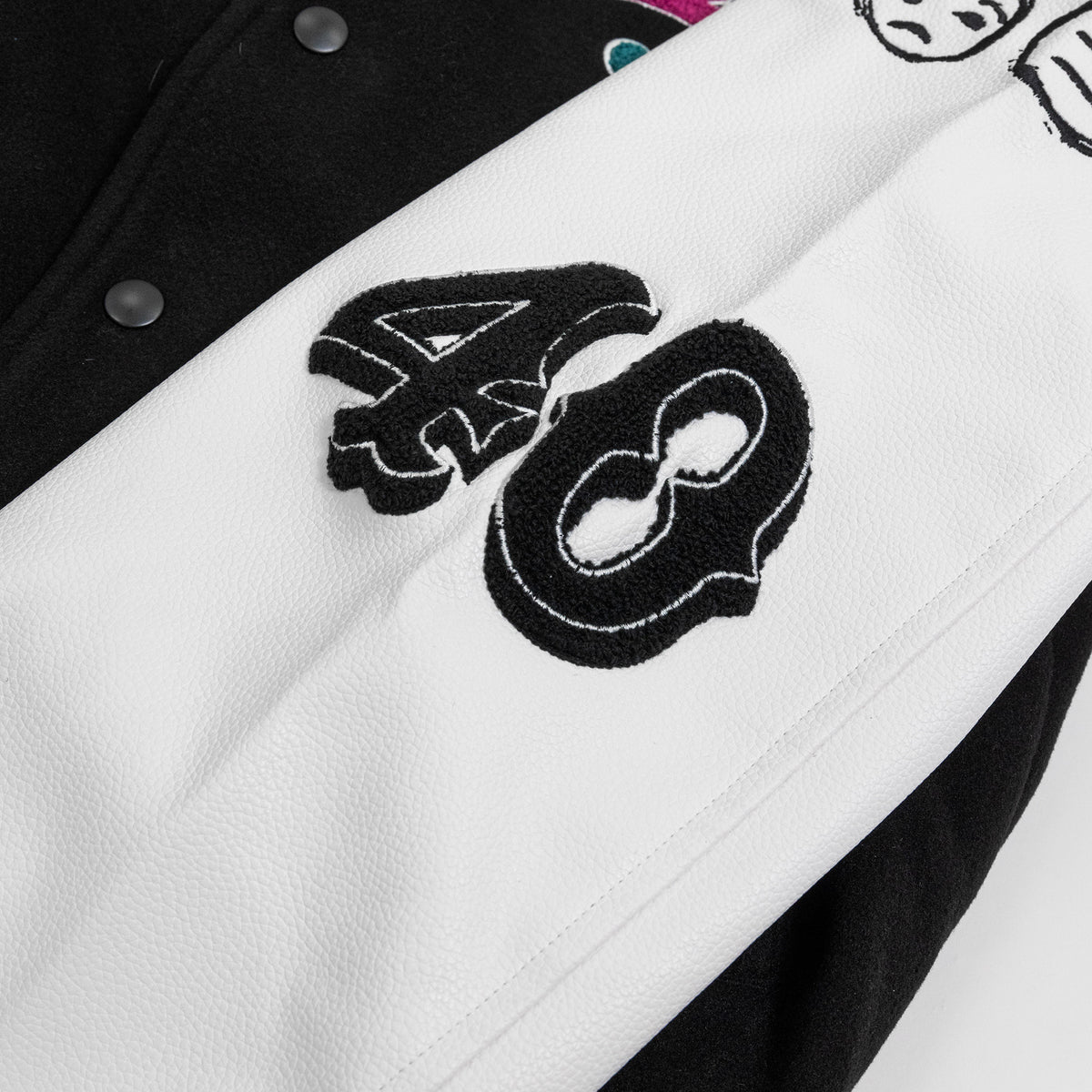 Life Rips Letterman Jacket
