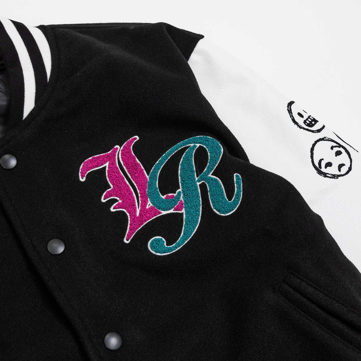 Life Rips Letterman Jacket