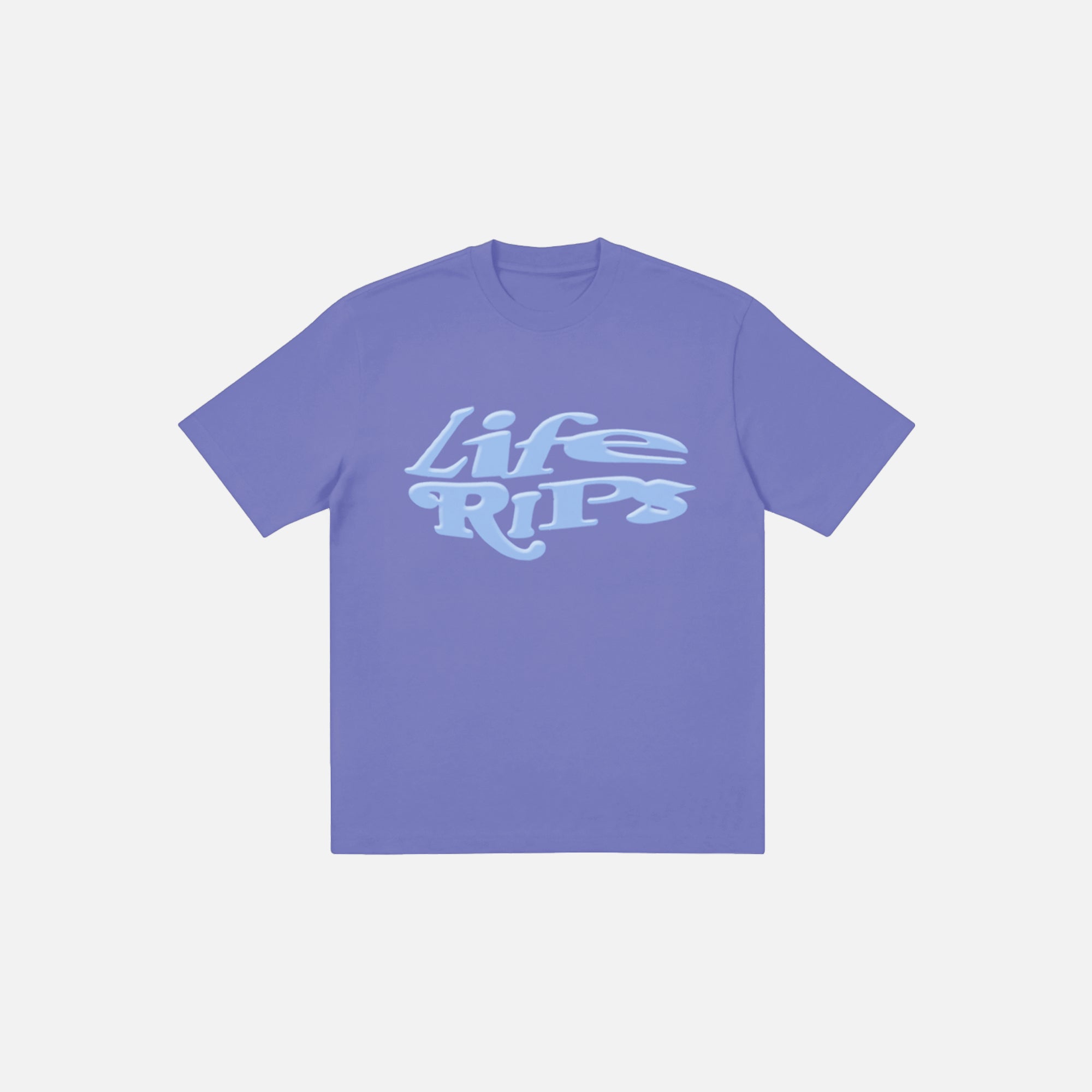 Life Rips Periwinkle Tee